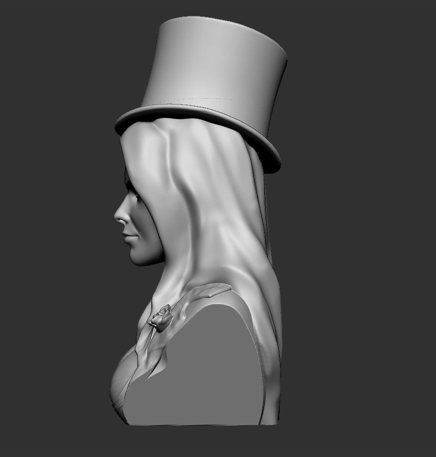 Bust - Zatanna Zatara 3D model 3D printable | CGTrader
