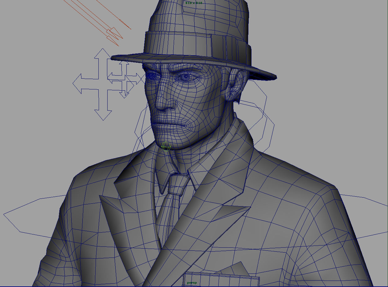 Gangster 3D Model 3D model rigged | CGTrader