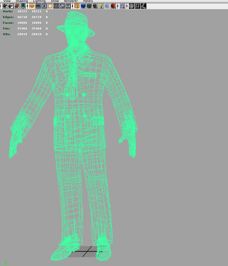 Gangster 3D Model 3D model rigged | CGTrader