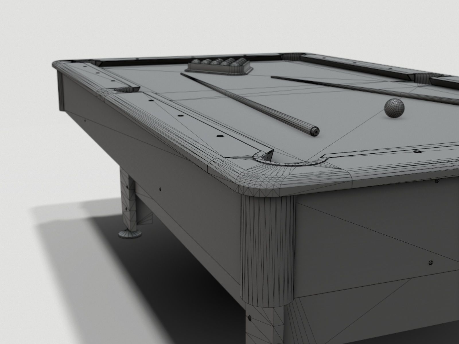 3D model Pool Table Jalano VR / AR / low-poly | CGTrader