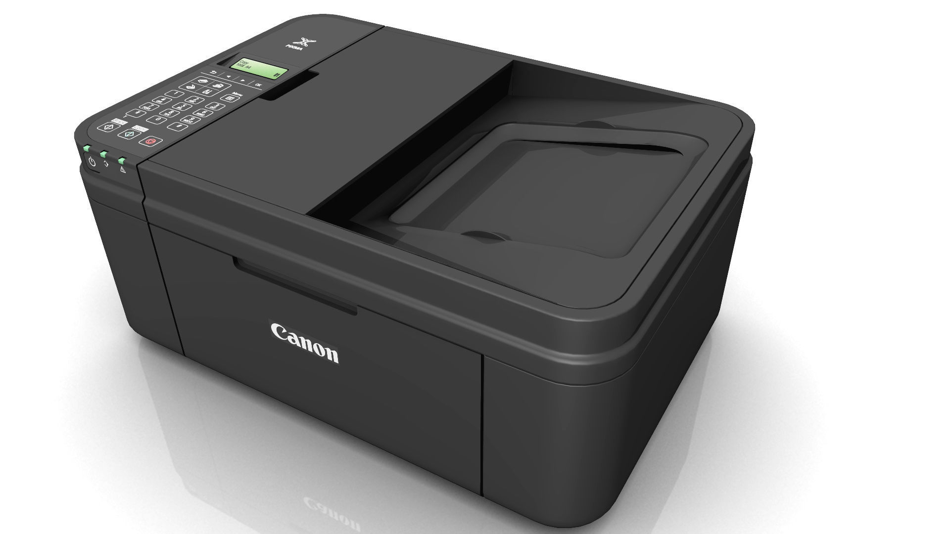 Canon Printer Model MM PIXMA MX495 3D model | CGTrader