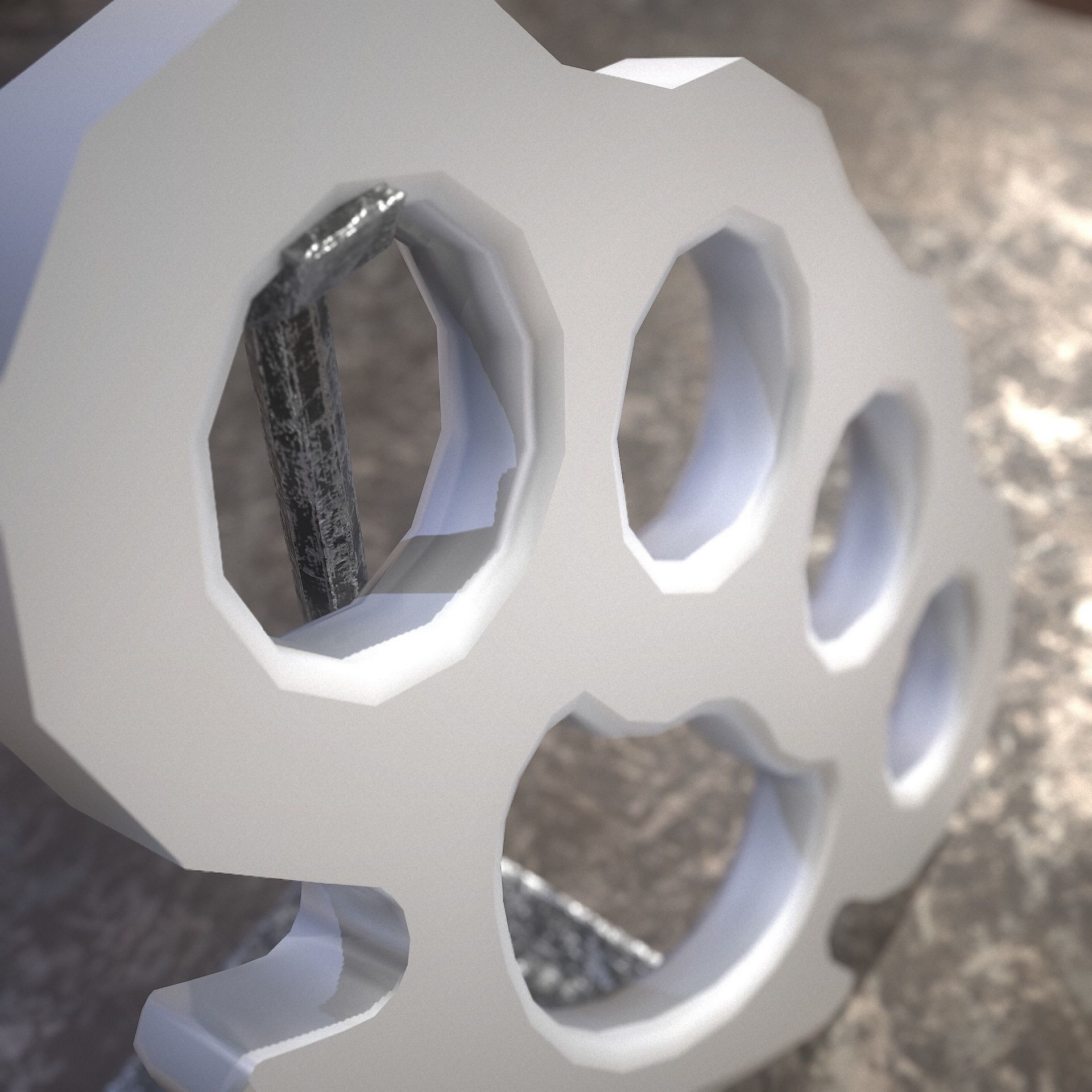 3D model HIE Game Ready Knuckles D180211 VR / AR / low-poly | CGTrader