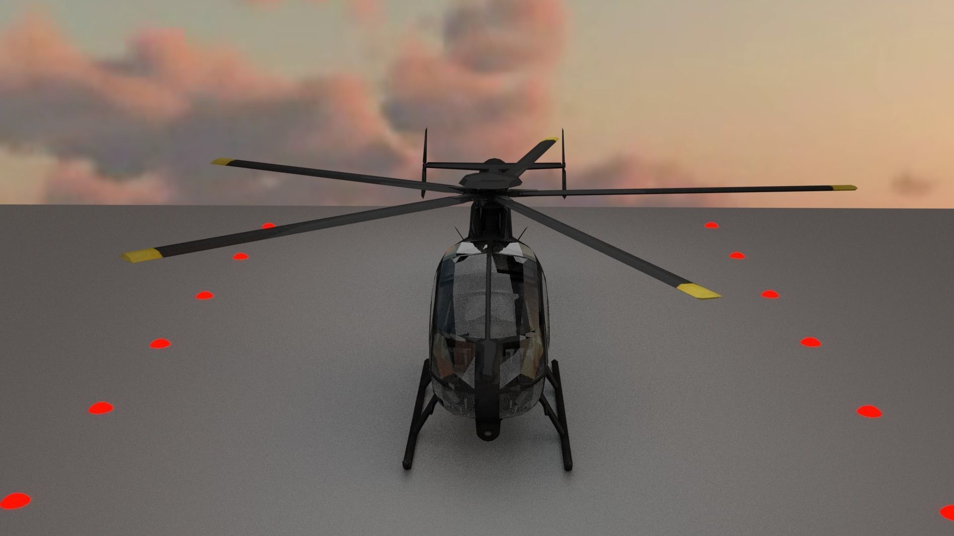 Rogue Assassin helicopter free VR / AR / low-poly 3D model | CGTrader