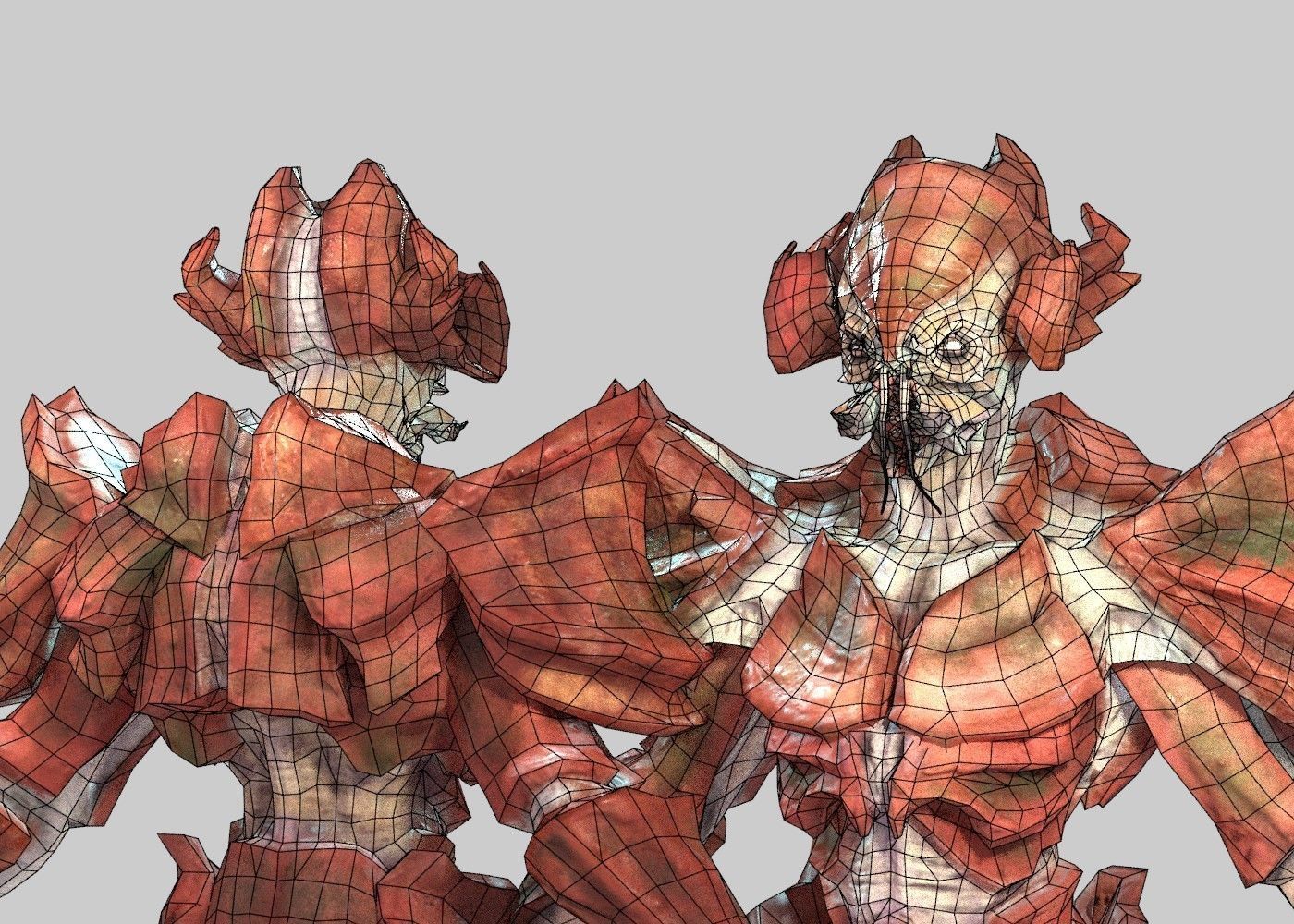 3D model Crab Alien VR / AR / low-poly rigged | CGTrader