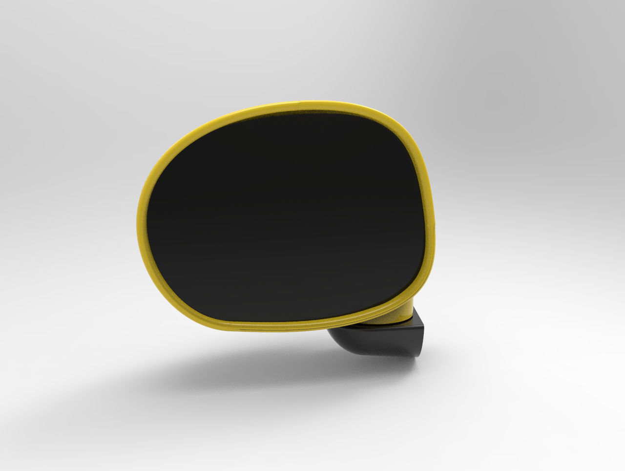 Car side view mirror 3D model | CGTrader