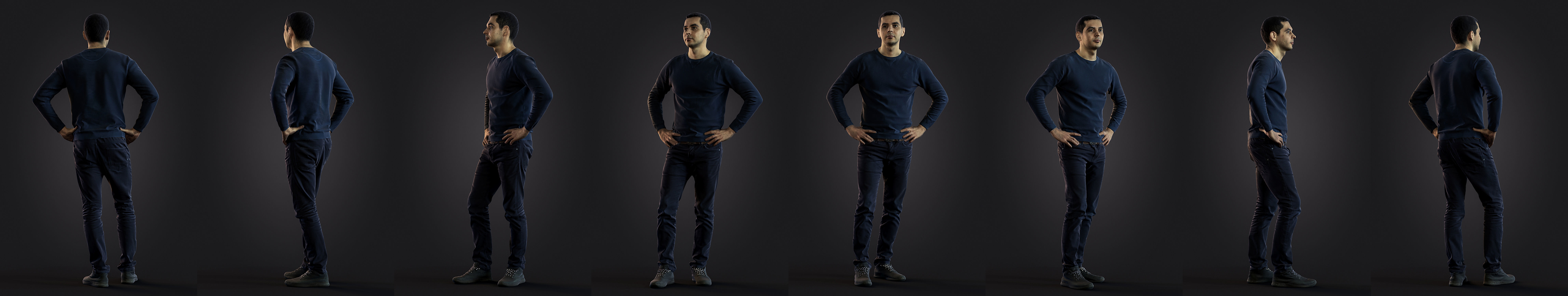 3d scan man 6 3D model | CGTrader
