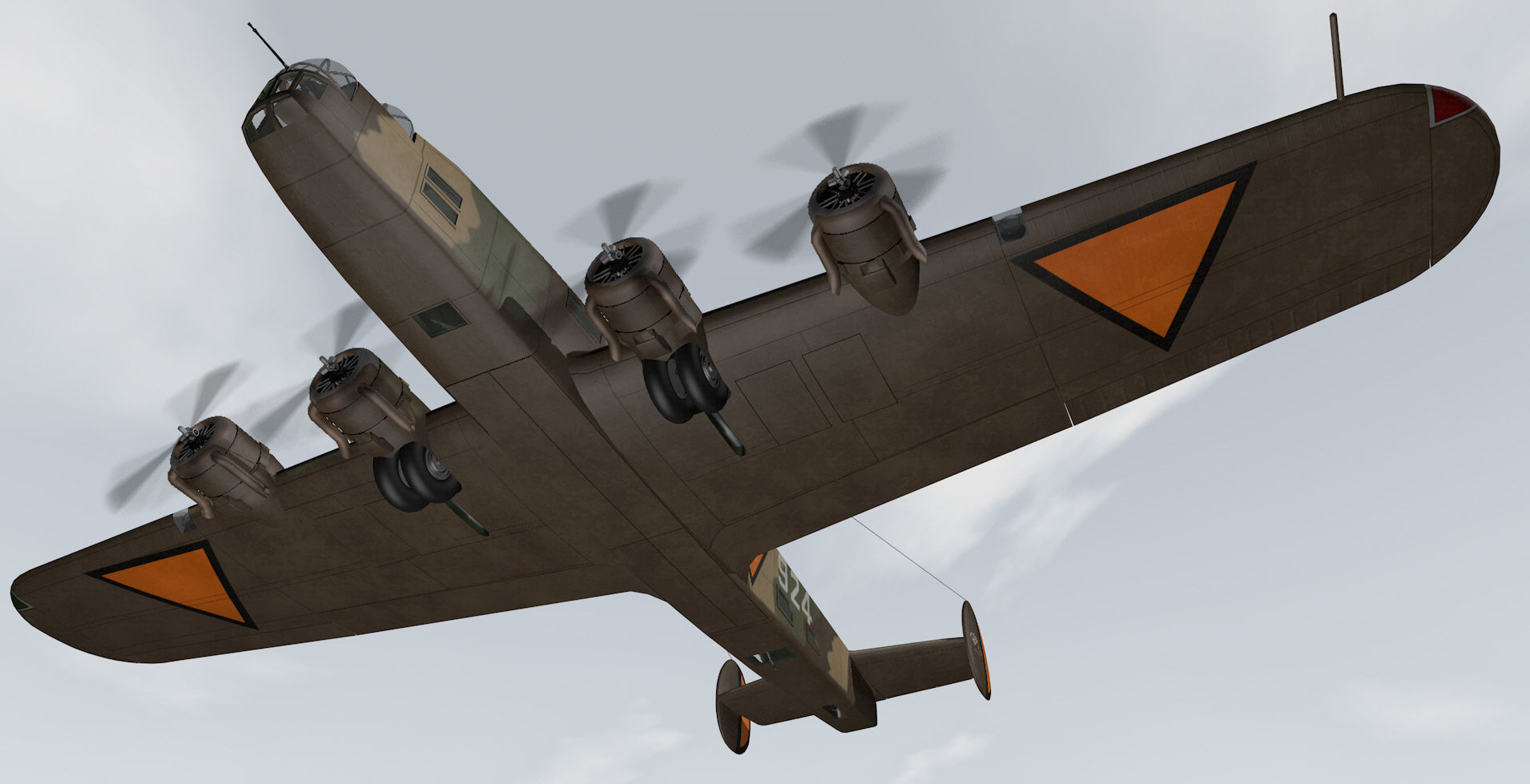 Fokker T-6 - T-VI 3D model | CGTrader