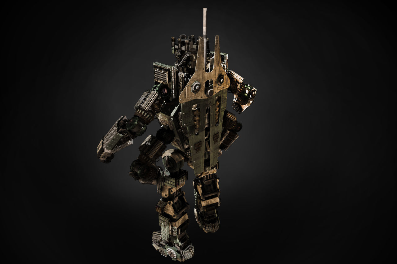 mech character 3D 3D model animated | CGTrader