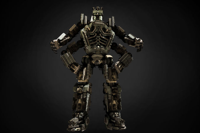 mech character 3D 3D model animated | CGTrader