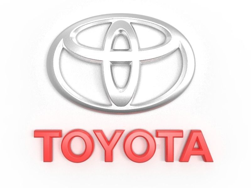 Toyota Logo 3D 3D model | CGTrader