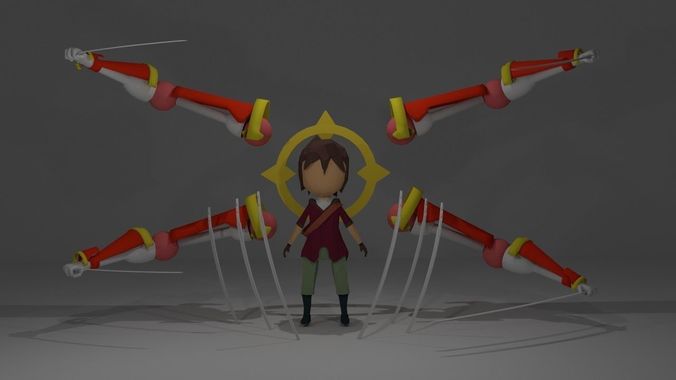 Avatar human arm 3D model | CGTrader