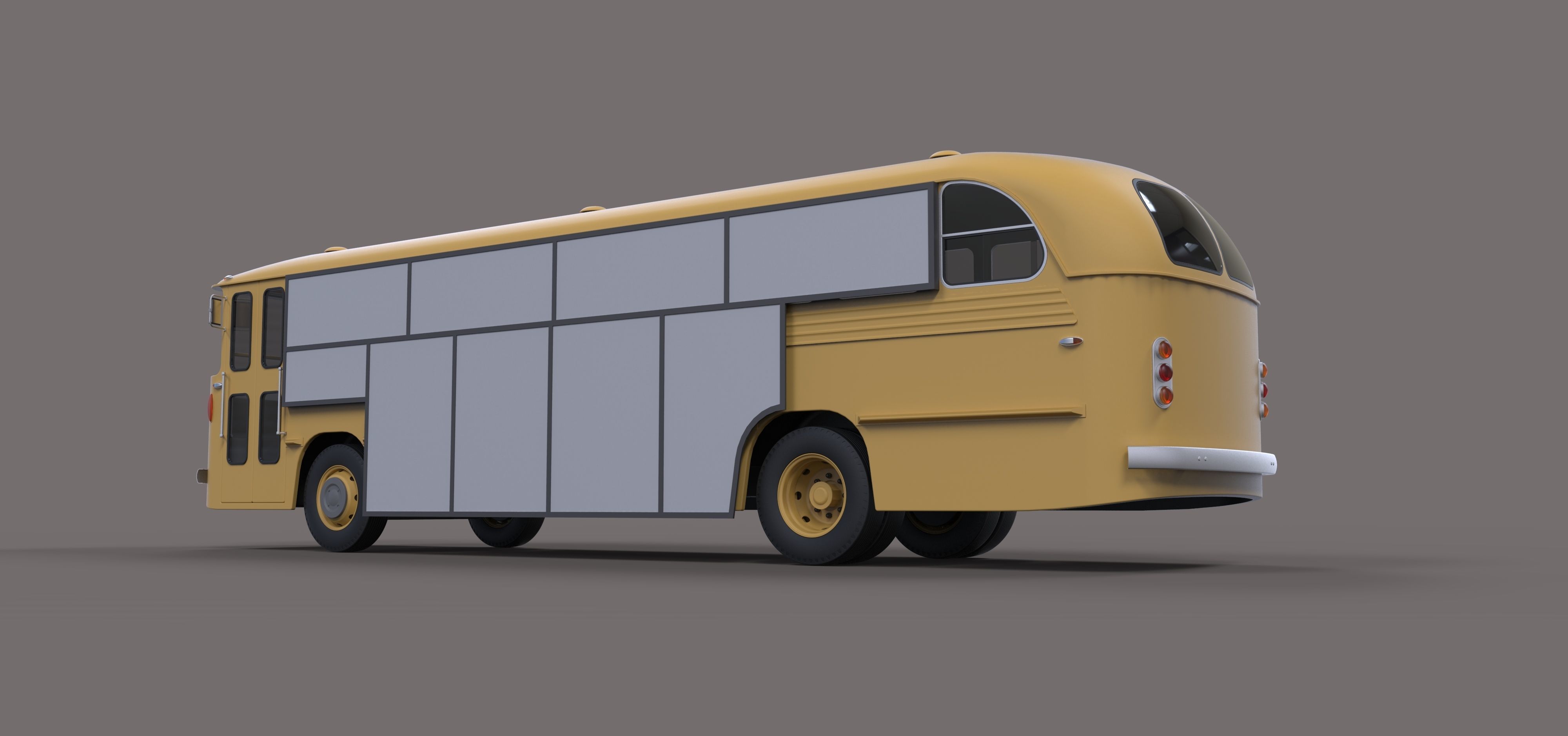 Gate bus from movie Mad Max 2 3D model | CGTrader