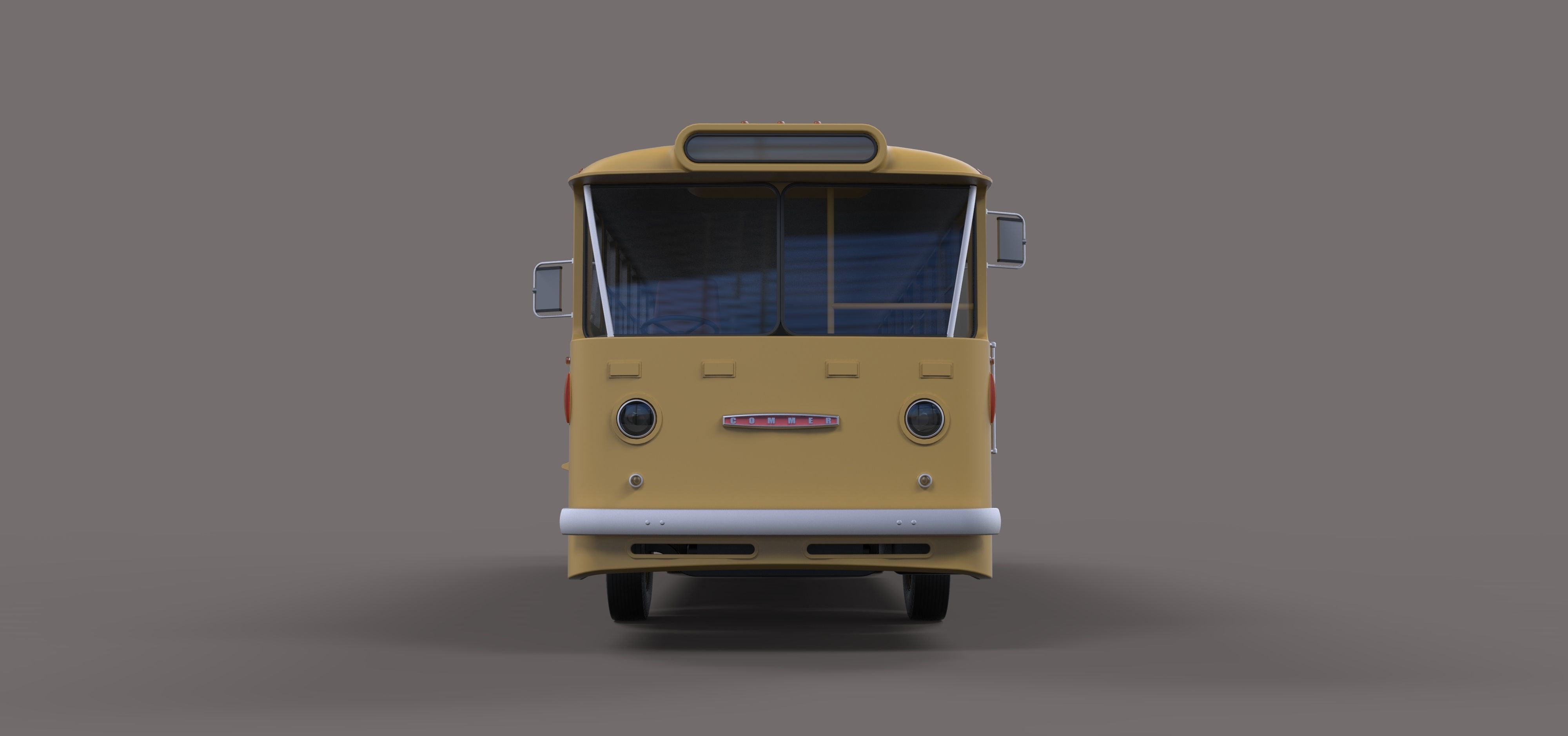 Gate bus from movie Mad Max 2 3D model | CGTrader