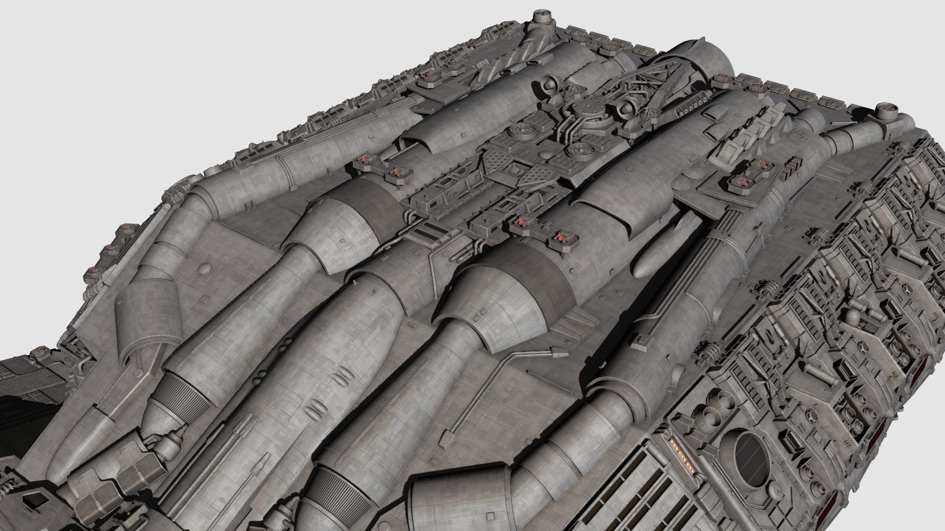 Battlestar Galactica Nova Class 3D model | CGTrader