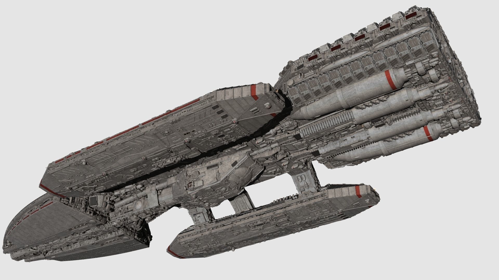 Battlestar Galactica Nova Class 3D model | CGTrader
