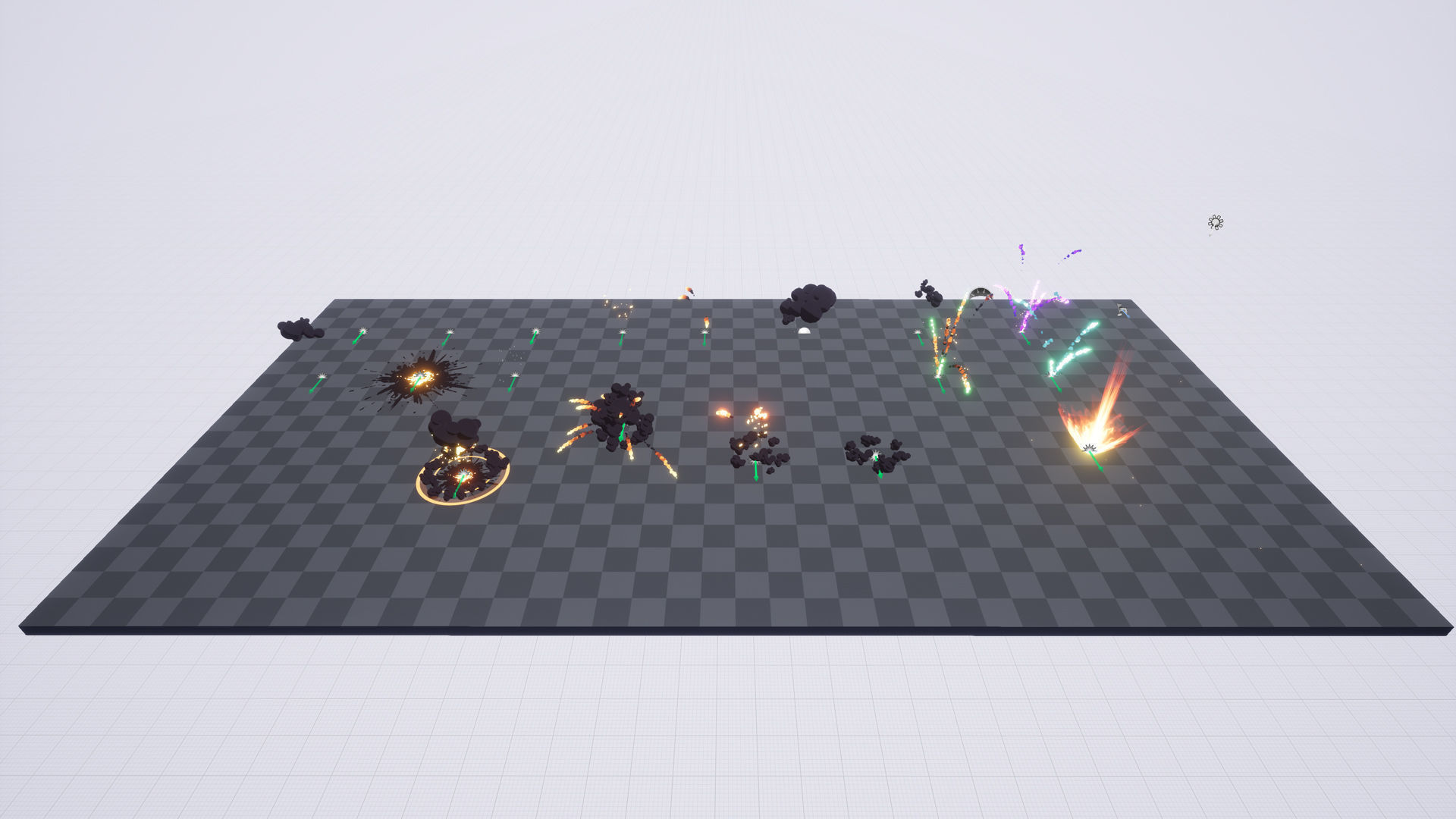 3D model Cartoony Impact - Stylized Particle Simulation VR / AR / low ...