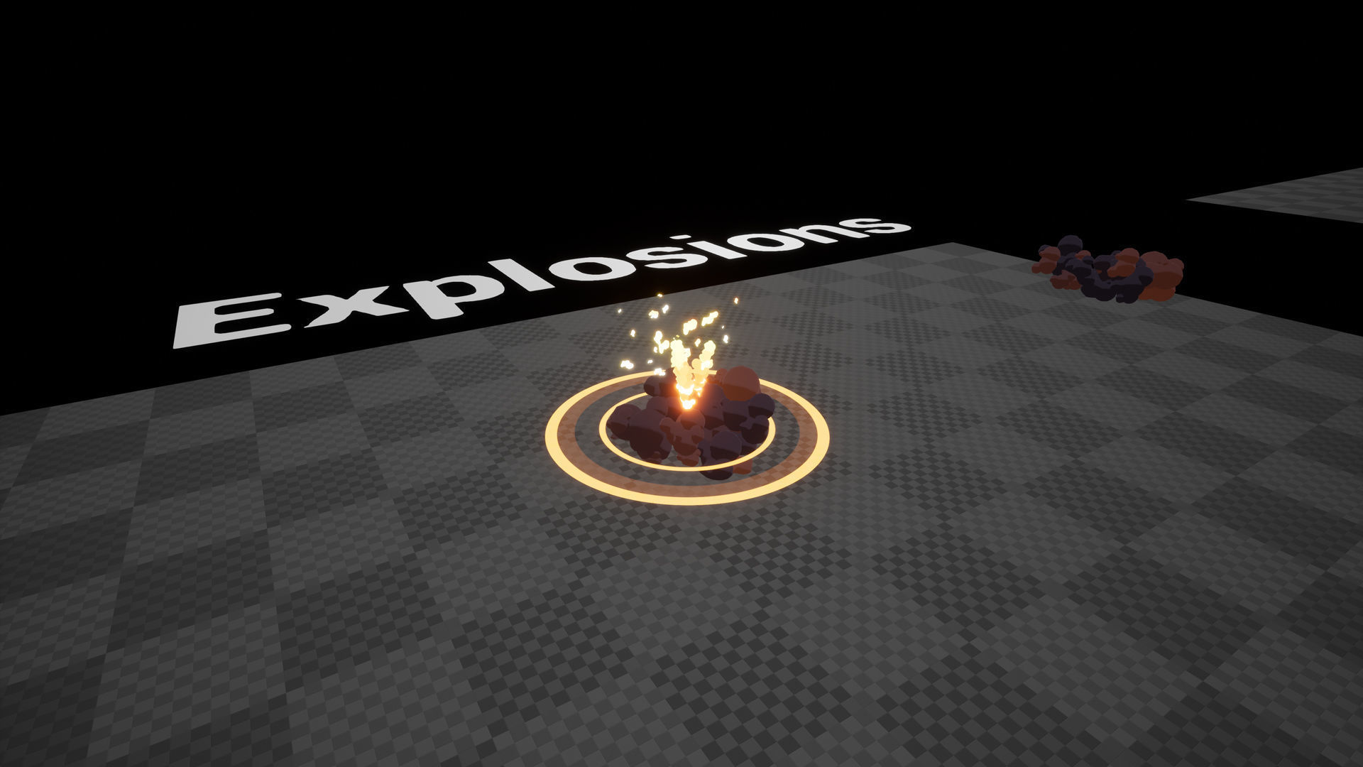 3D model Cartoony Impact - Stylized Particle Simulation VR / AR / low ...