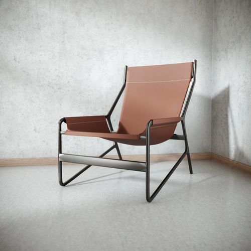 3D model Frame Chair Leather Seat VR / AR / low-poly | CGTrader