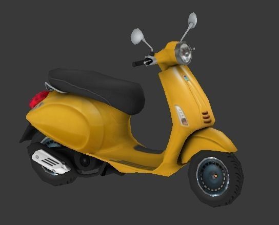 3D model Scooter VR / AR / low-poly | CGTrader