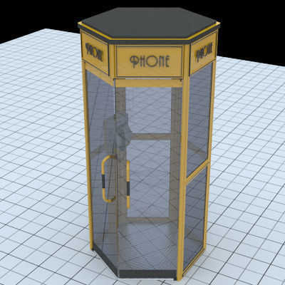 Phone box 3D model | CGTrader