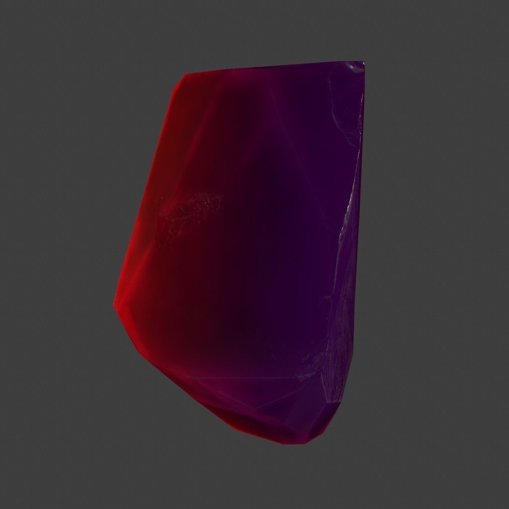 3D model crystal cube VR / AR / low-poly | CGTrader