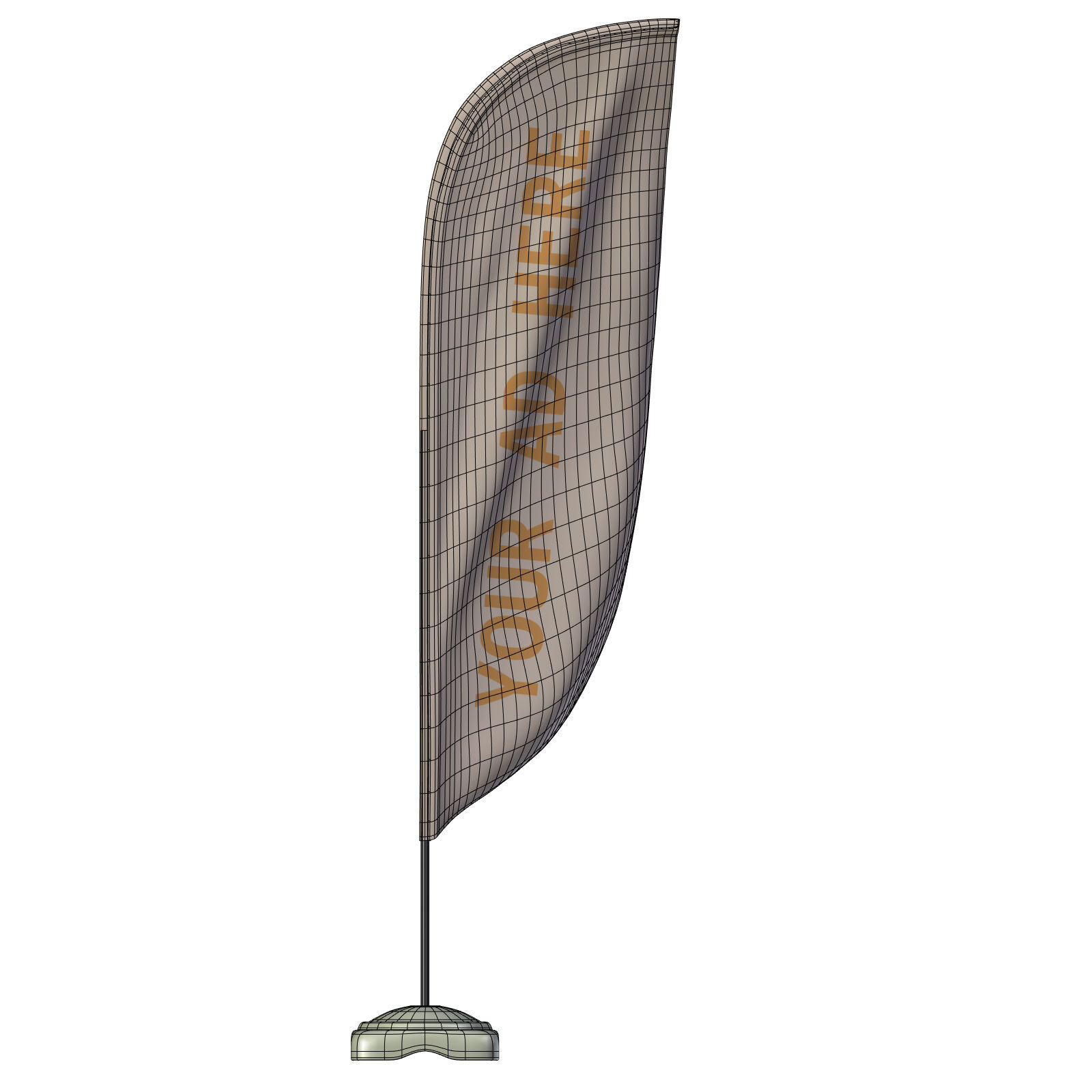 Event Flag 3D model | CGTrader