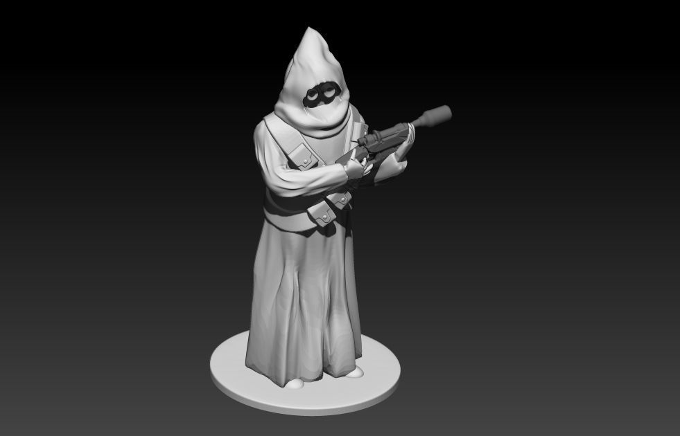The Jawa figure 3D model 3D printable | CGTrader
