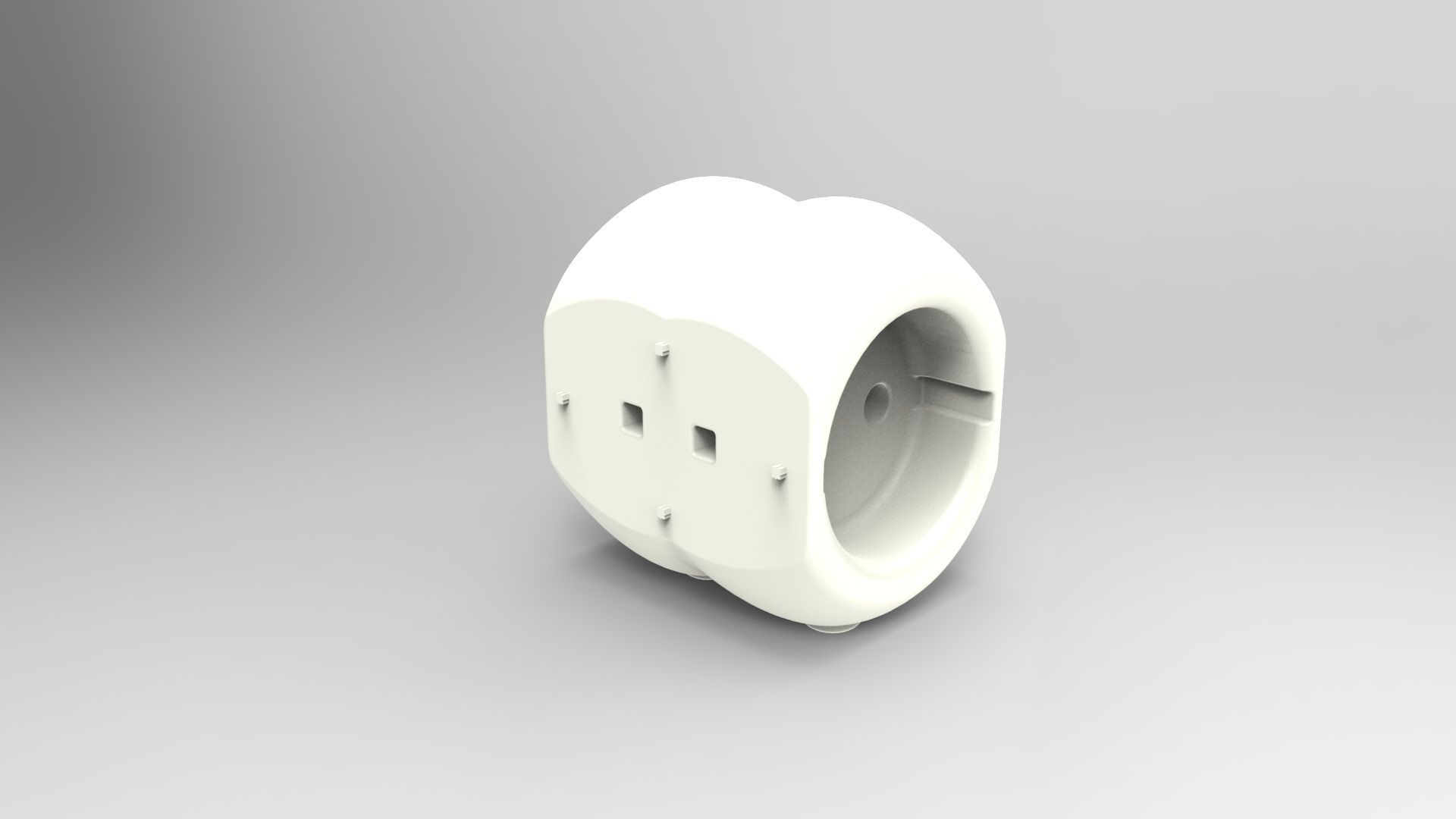 Commel socket 3D model | CGTrader