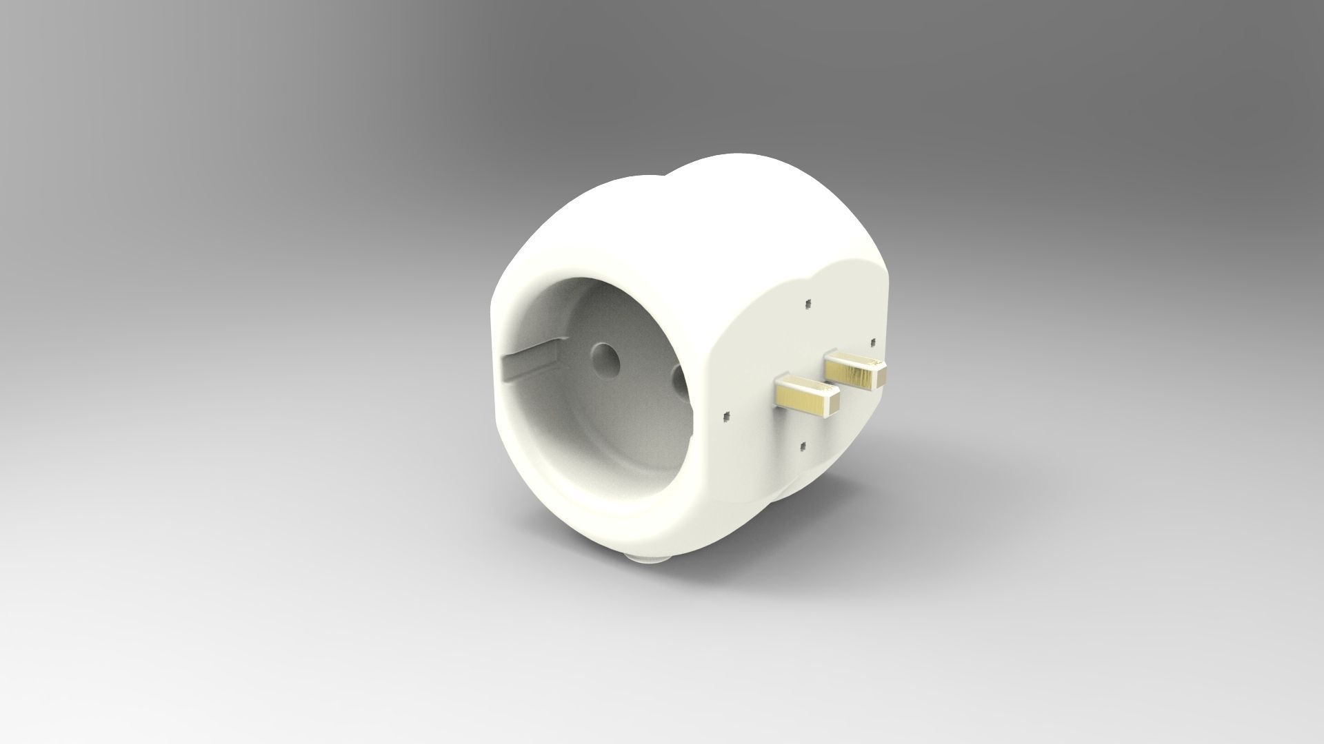 Commel socket 3D model | CGTrader