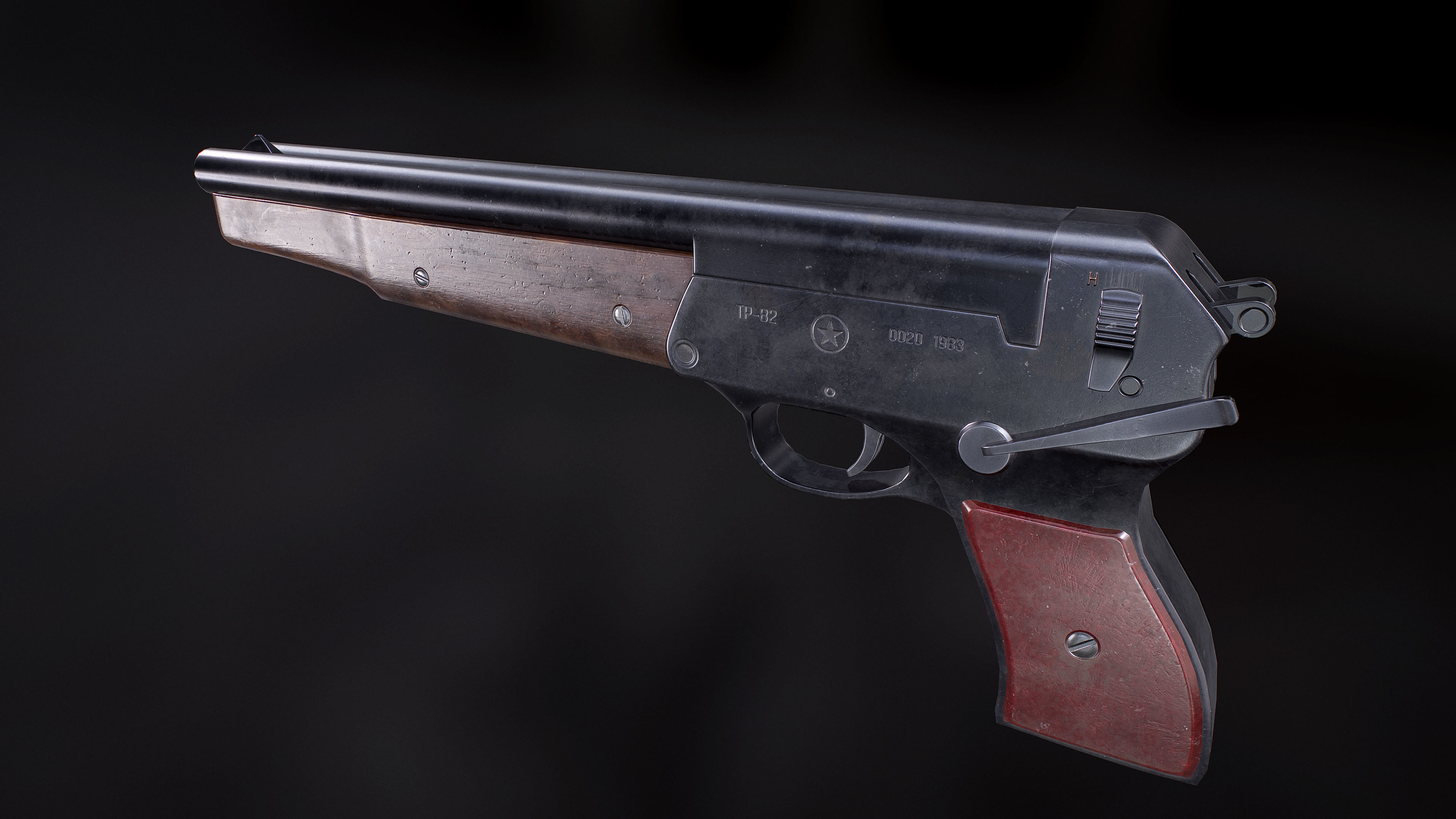 3D model TP-82 VR / AR / low-poly | CGTrader