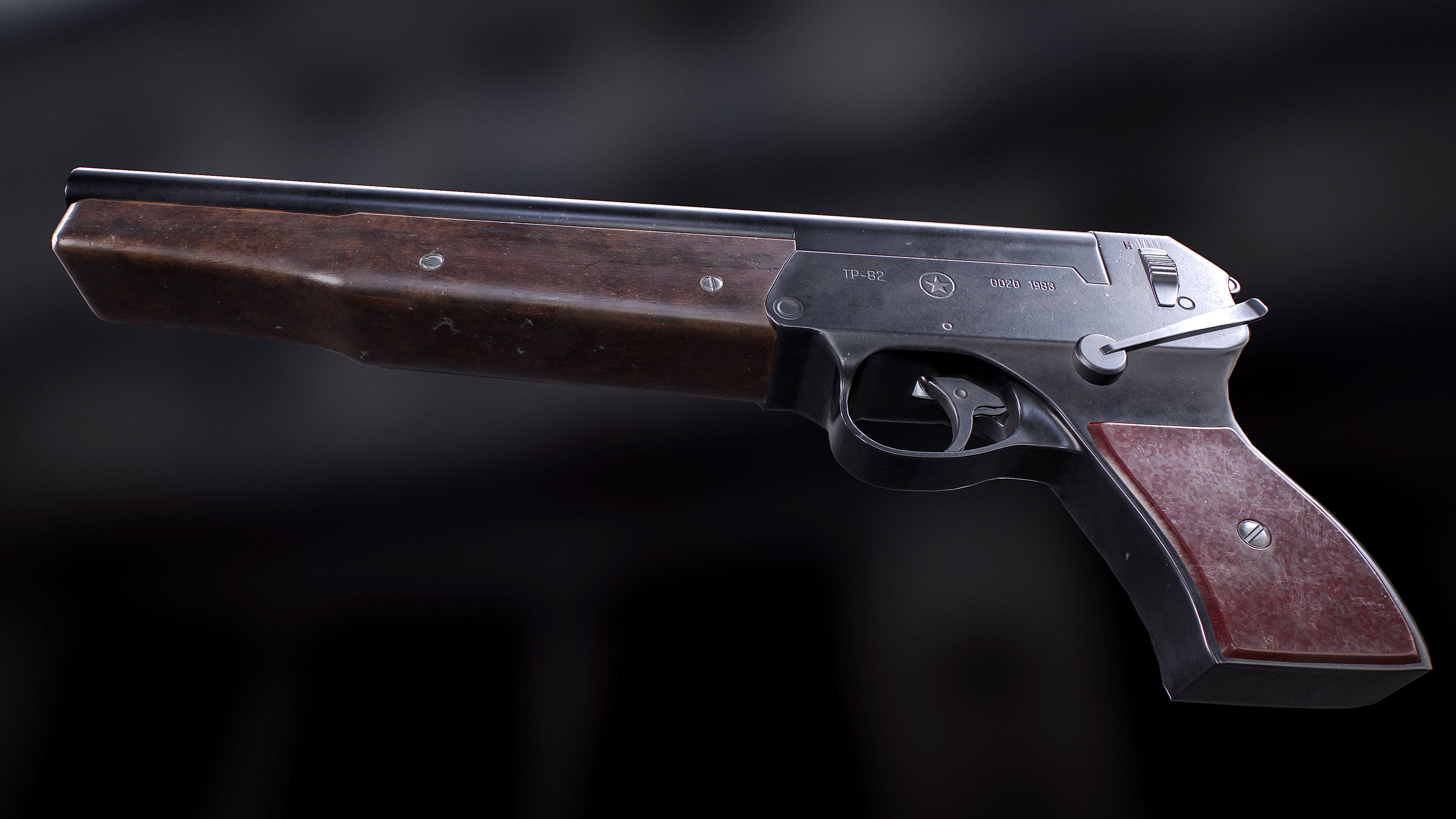 3D model TP-82 VR / AR / low-poly | CGTrader