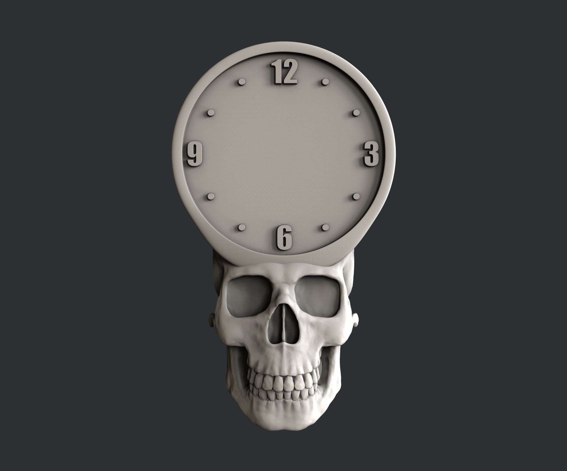 cnc 3d STL models for CNC clock | CGTrader