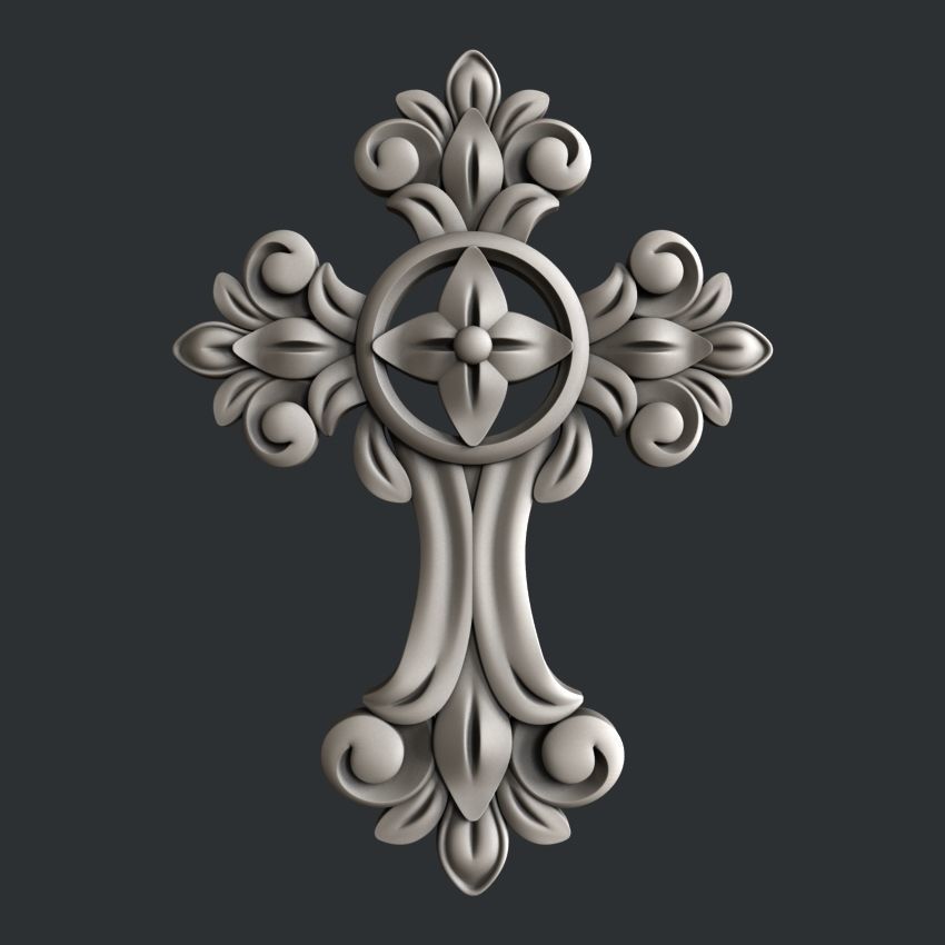 3d STL models for CNC cross 3D model | CGTrader