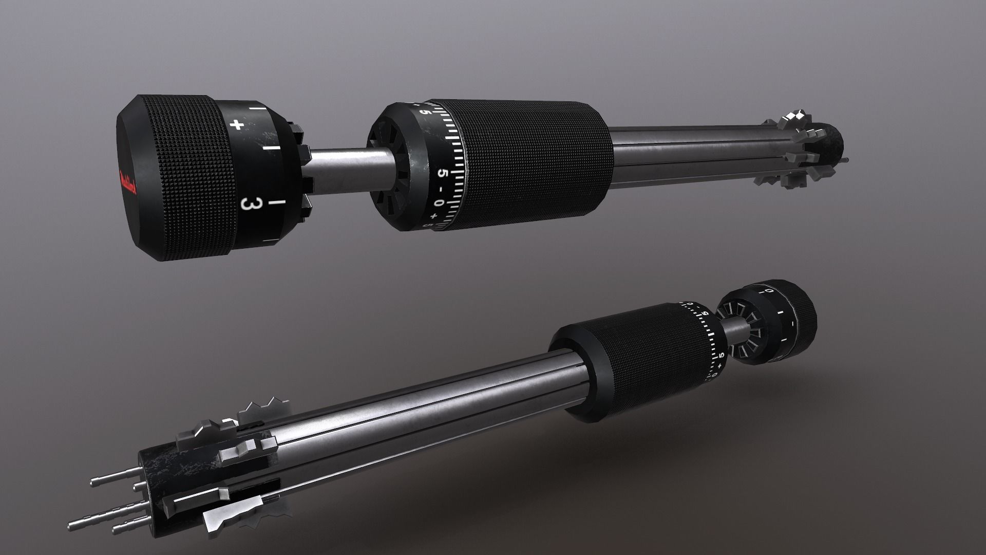 3D model Multilock Key with Keyframeanimation VR / AR / low-poly ...