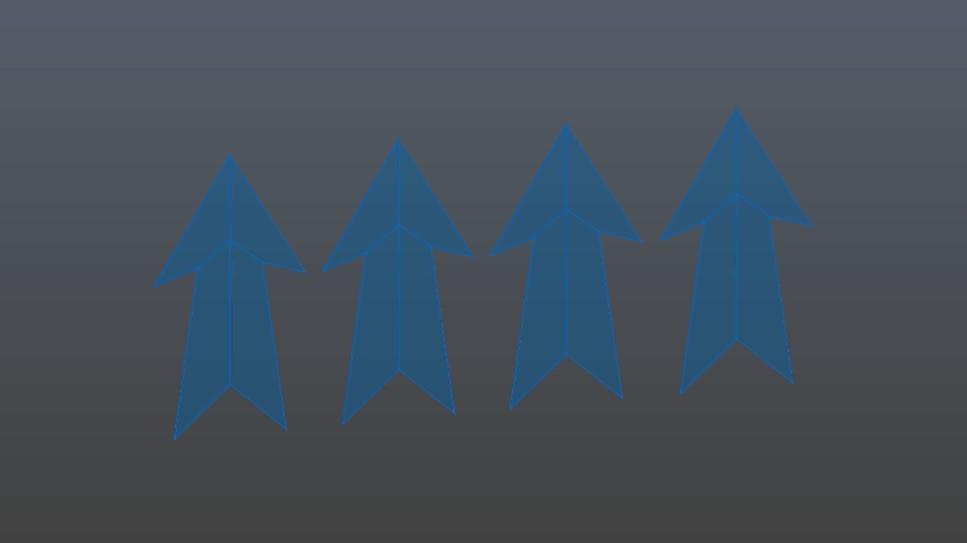 3D model Low poly arrow 1 VR / AR / low-poly | CGTrader