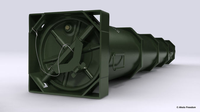 Hydra 70 Containers 3D model | CGTrader