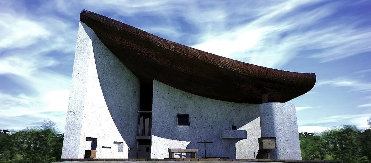 Capilla de Ronchamp 3D model | CGTrader