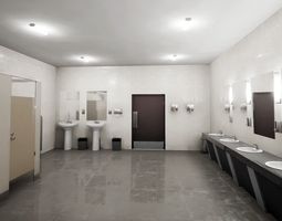 Restroom 3D Models | CGTrader