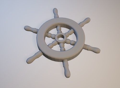Cog ship -stl file- 3D model 3D printable | CGTrader