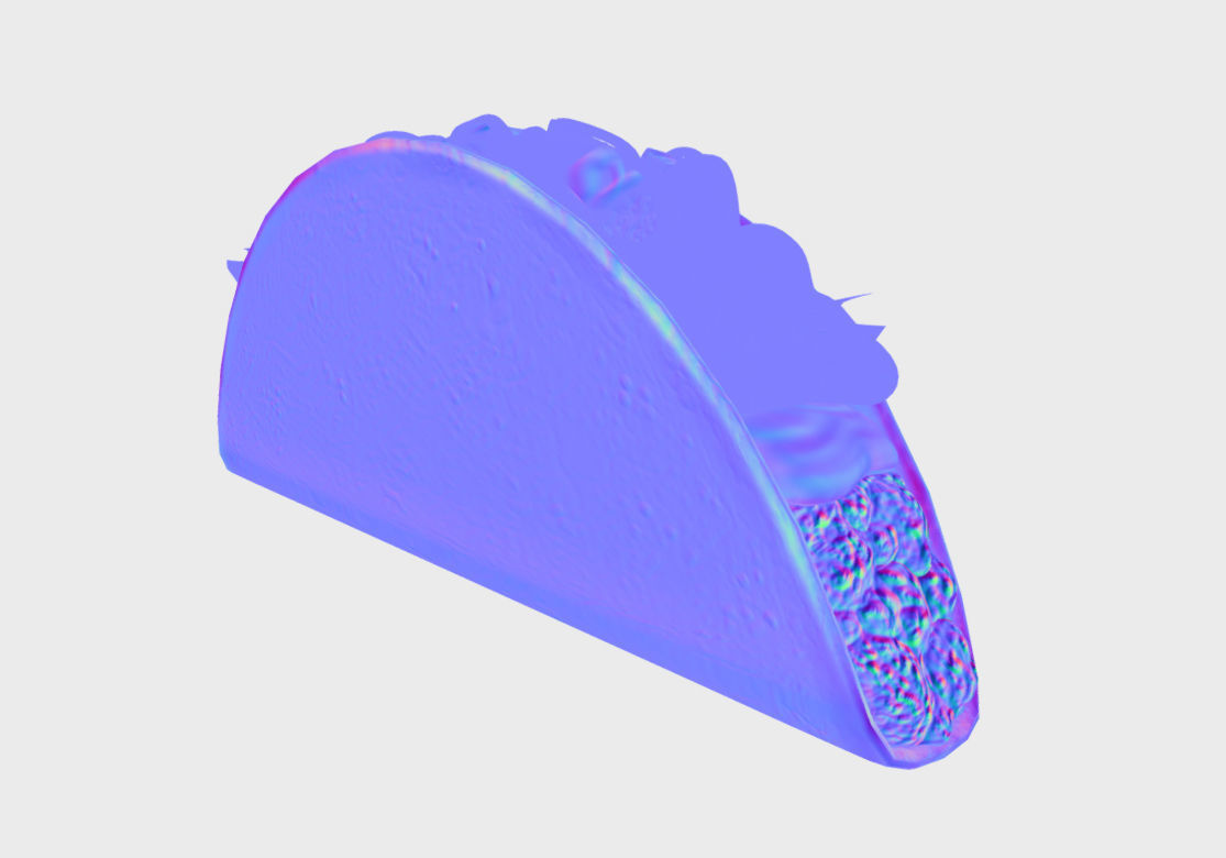 Taco Model 3D model | CGTrader