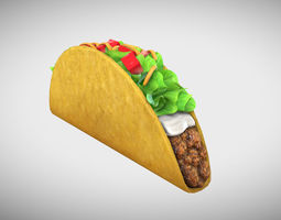 Taco 3D Models | CGTrader