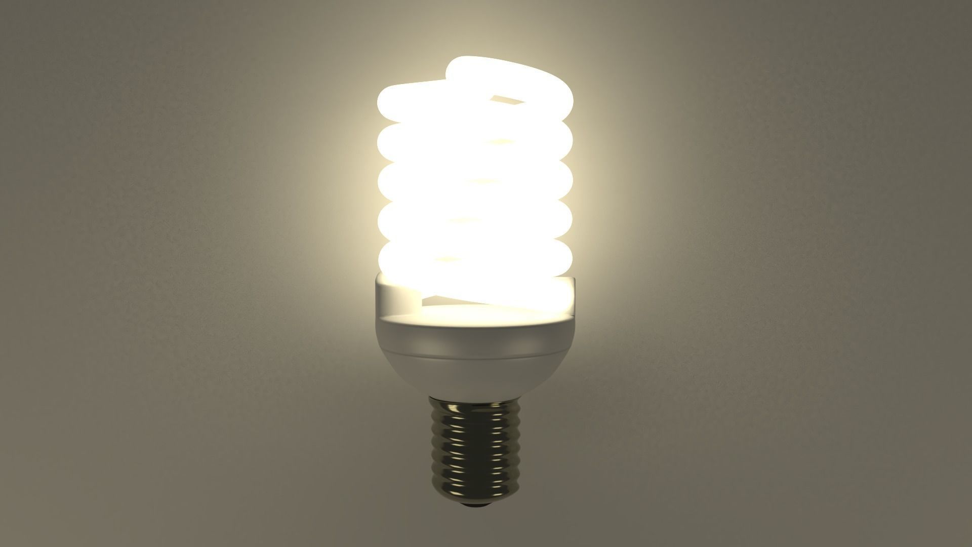 lamp bulb spiral helix light 3D model | CGTrader