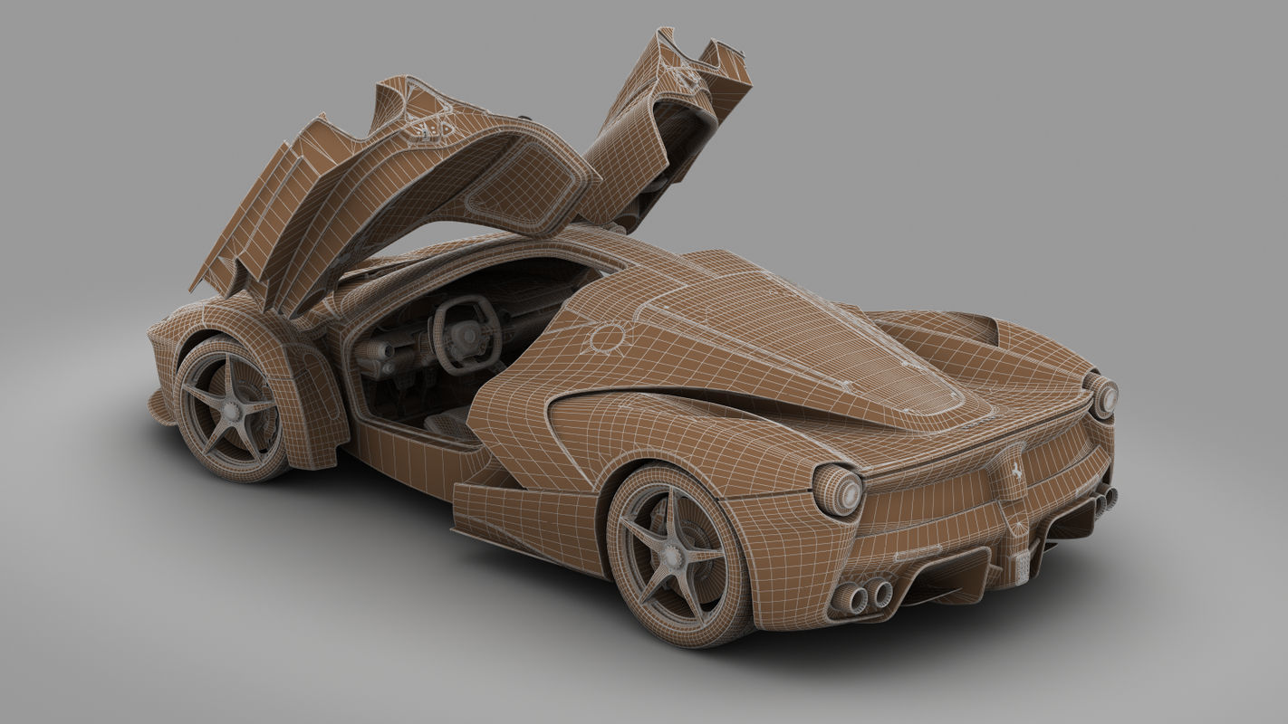 Ferrari LaFerrari 3D model | CGTrader