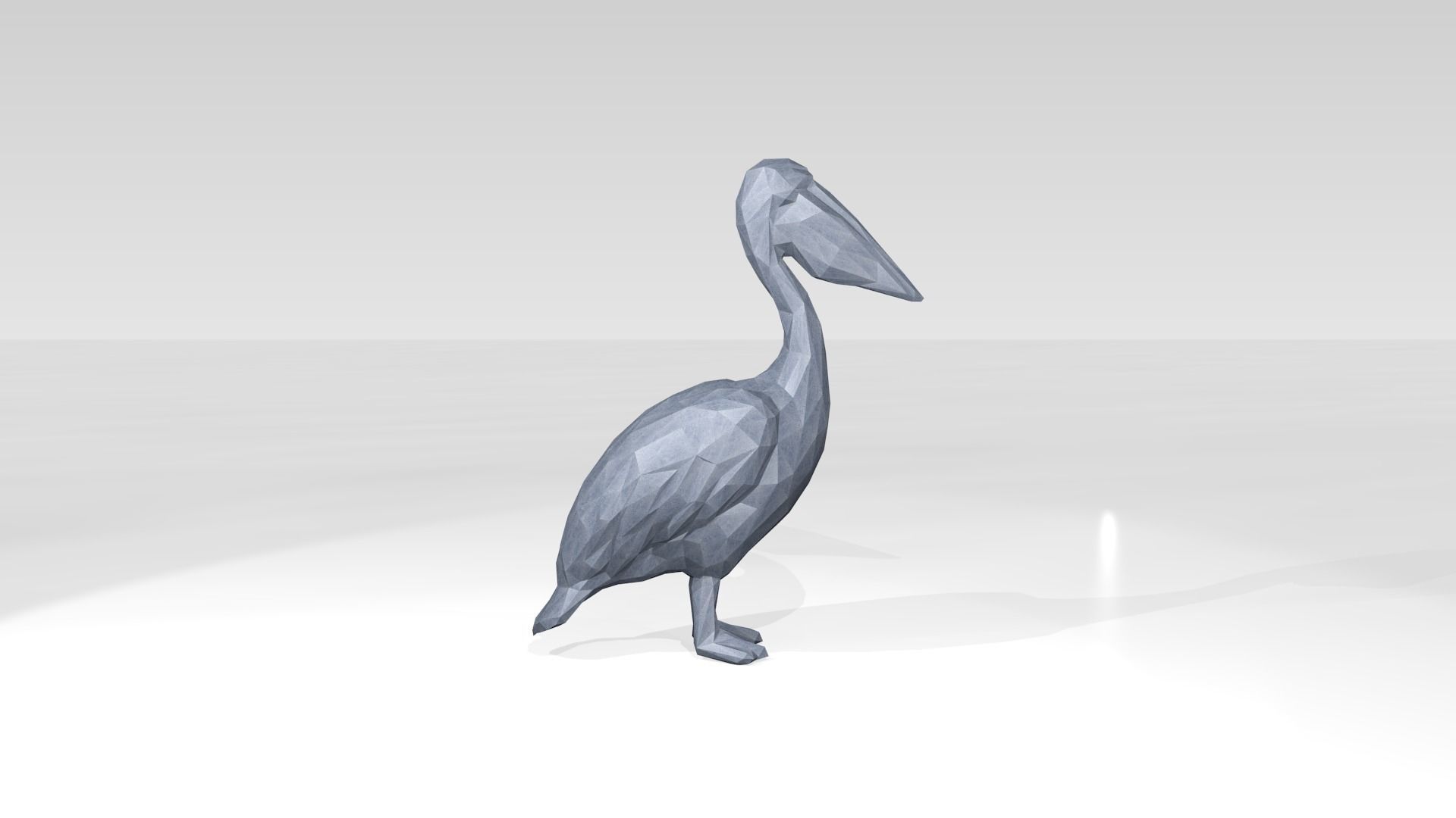 Pelican Low Poligonal 3D model | CGTrader