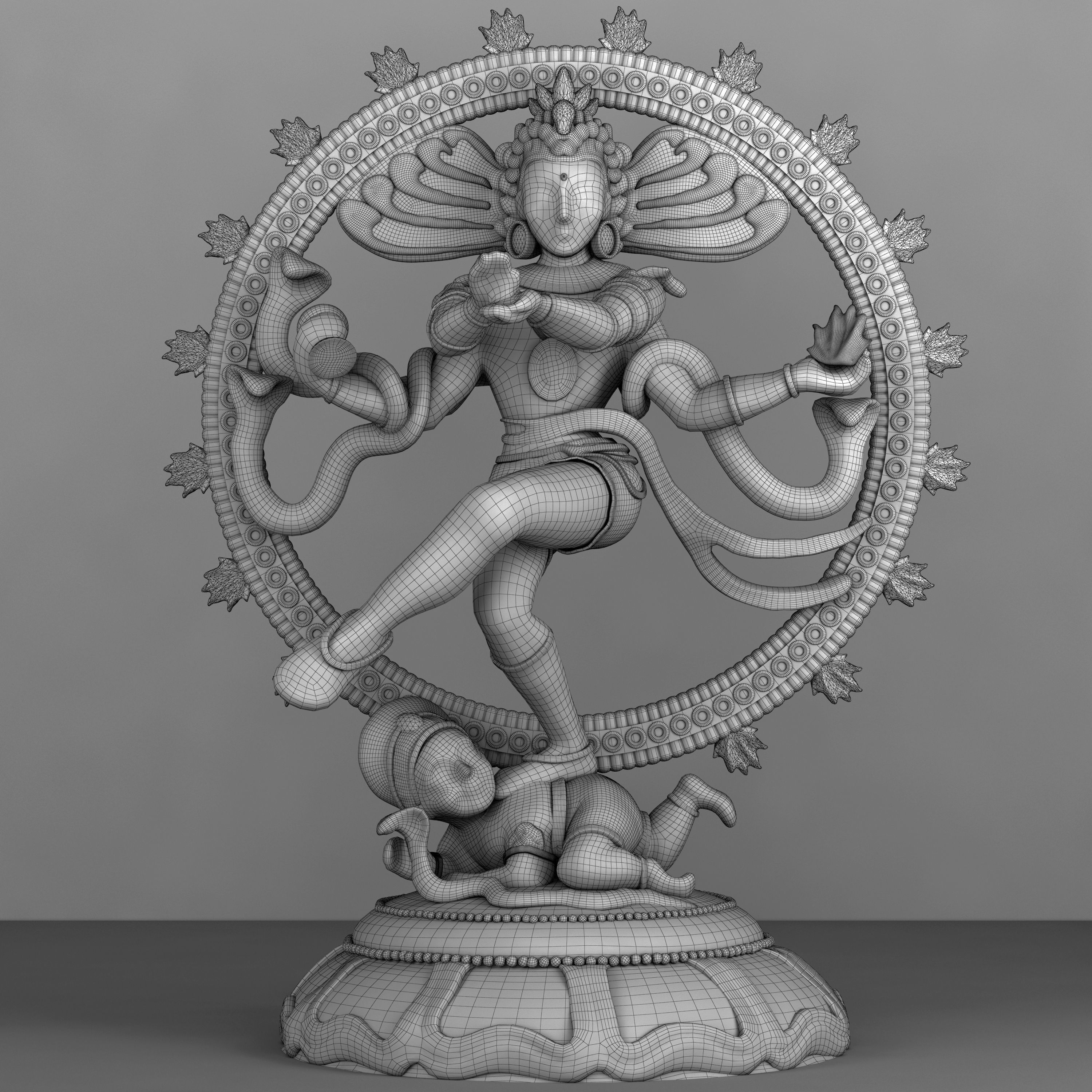 God Shiva 3D model | CGTrader