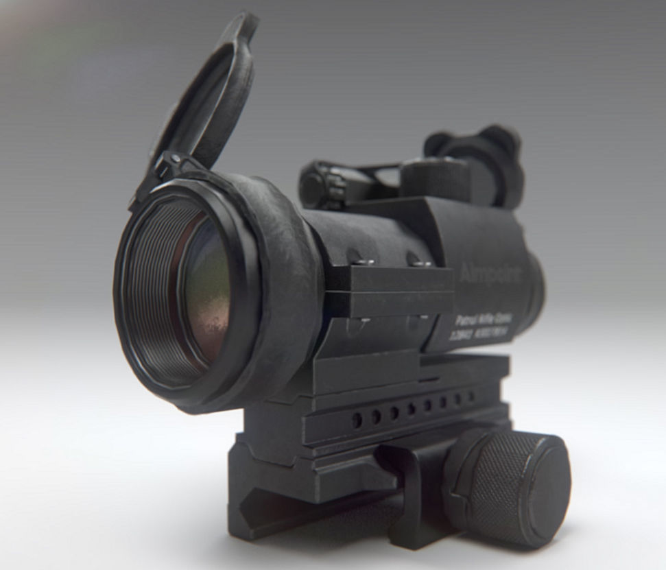3D model Aimpoint PRO Patrol Rifle Optic VR / AR / low-poly | CGTrader