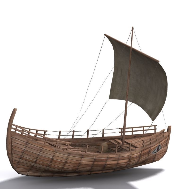 3D model Kyrenia Ancient Trade Ship VR / AR / low-poly | CGTrader