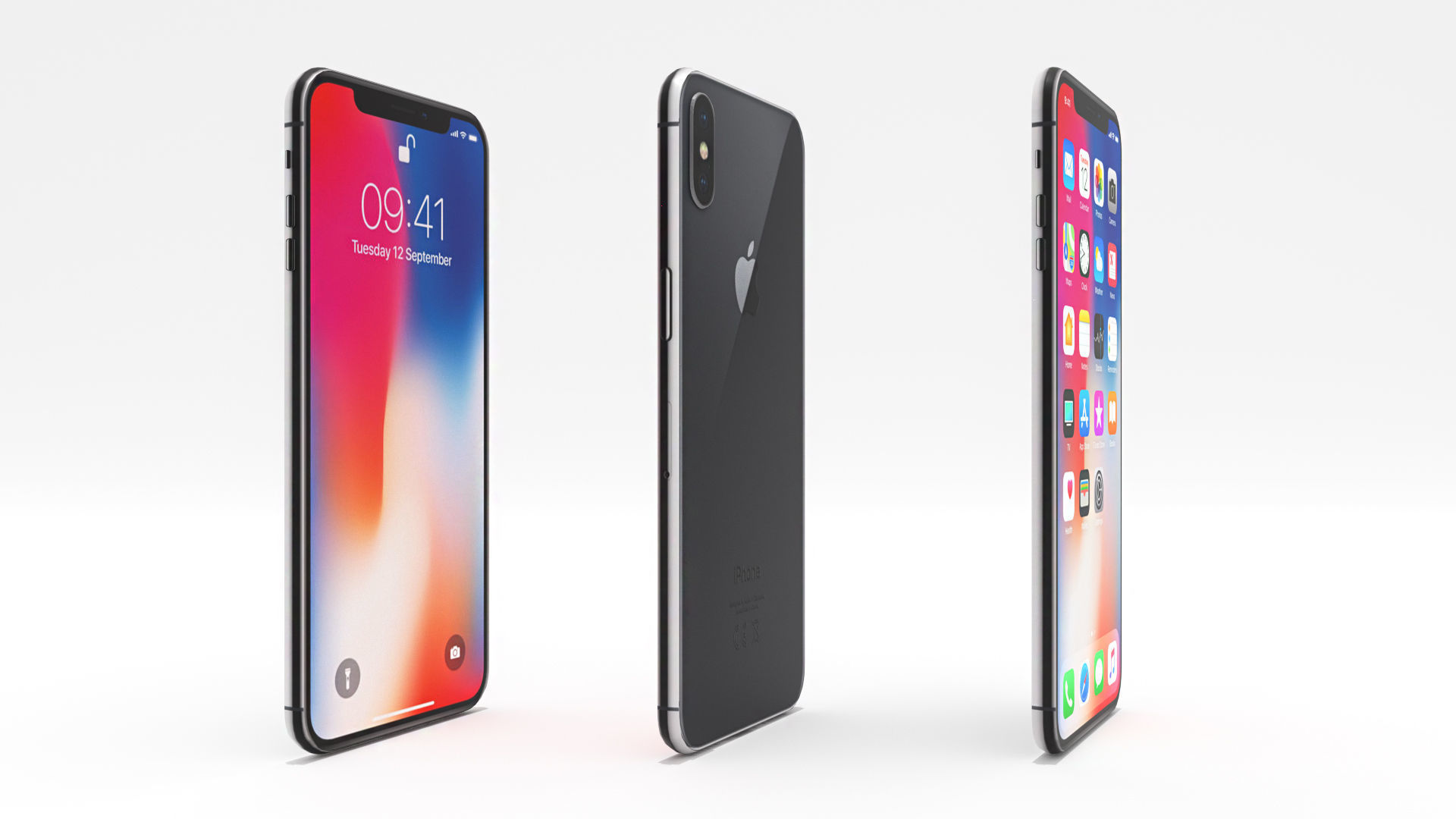Apple iPhone X free VR / AR / low-poly 3D model | CGTrader