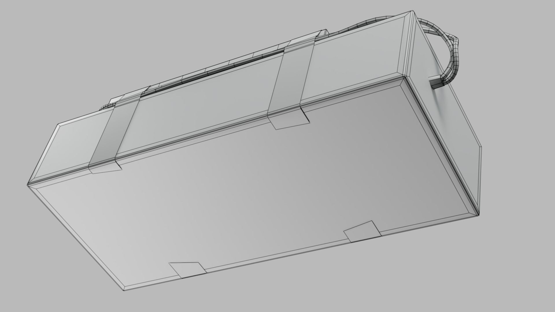 3D model C4 Bomb - Improvised explosive device PBR VR / AR / low-poly ...