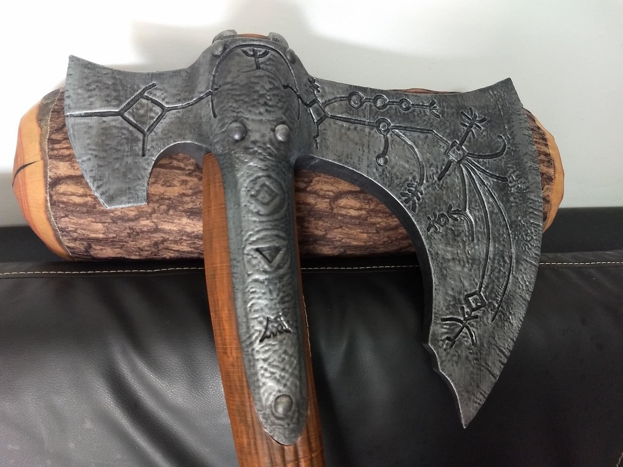 weapon Kratos - Leviathan Axe - God of war 3D model 3D printable | CGTrader